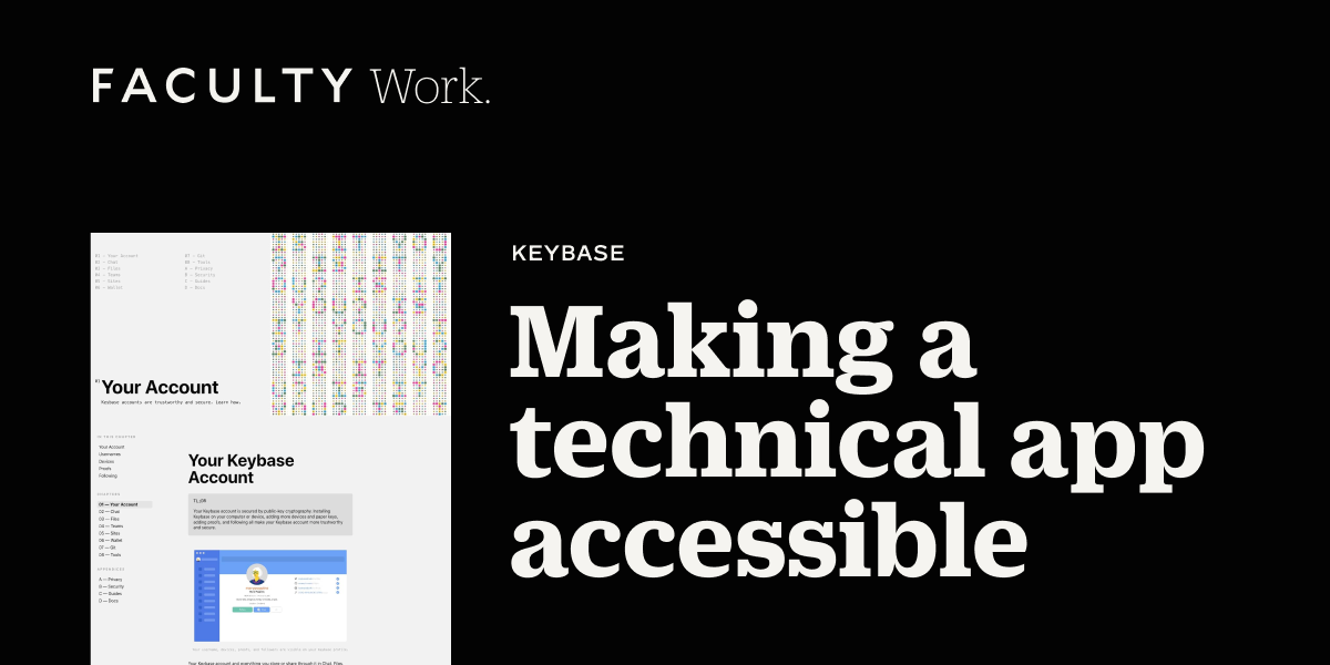 Faculty — Work — Keybase